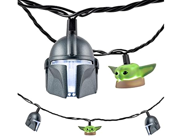 STAR WARS The Mandalorian & Baby Yoda String Light