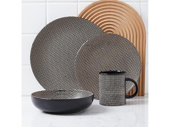 Stone Lain Daisy 32-Pc Dinnerware Set
