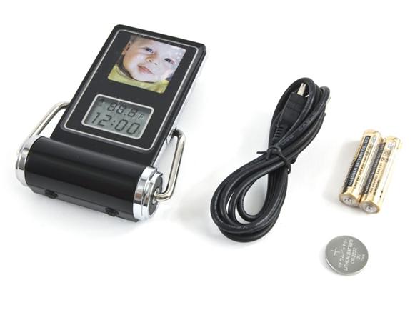 Mustek 1.5” Digital Photo Frame and Alarm Clock