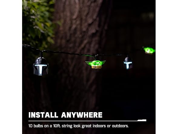 STAR WARS The Mandalorian & Baby Yoda String Light