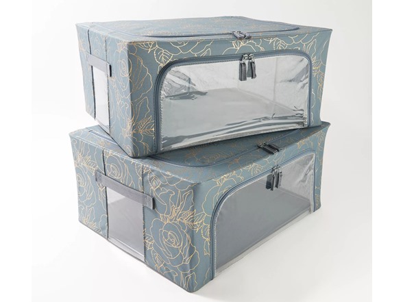 Periea Medium Collapsible Storage Boxes (Set of 2)