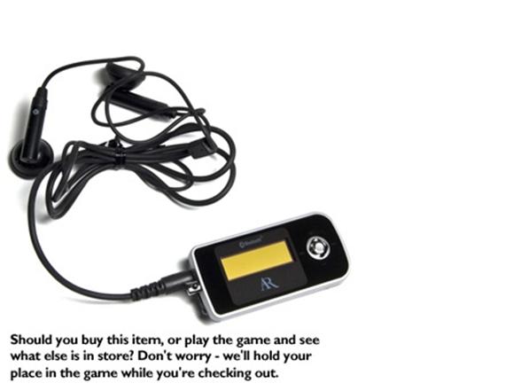 Bluetooth Mini-Bridge Stereo Headset with Mirasol Display