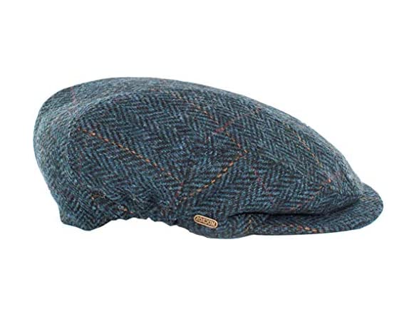 Kerry Cap Blue Herringbone Medium