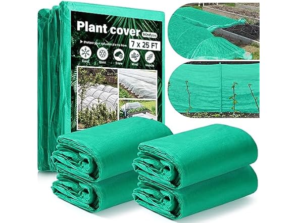 4 Pack Freeze Protection Plant Covers