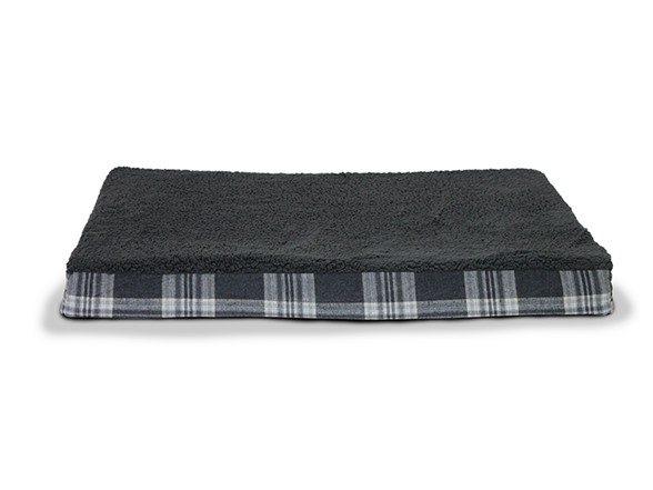 Plaid Memory Foam Mat- 3 Colors, 3 Sizes